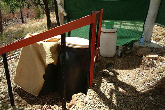 DIY Composting toilet with worms | Sustainable @ Lockyer Valley